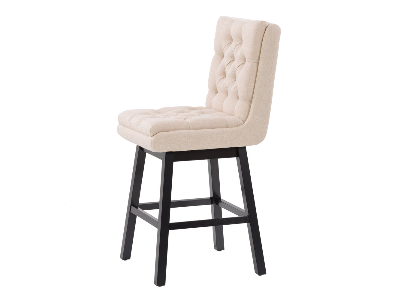 Beige Button Tufted Bar Stools – CorLiving Furniture Canada