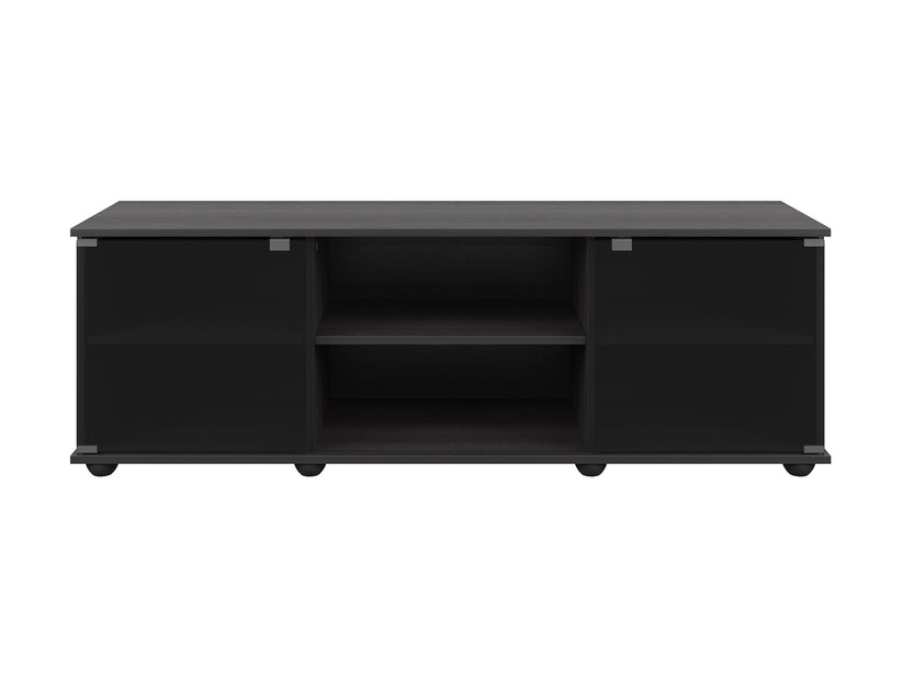 TV Stand with Glass Doors for TVs up to 75" – CorLiving Furniture Canada